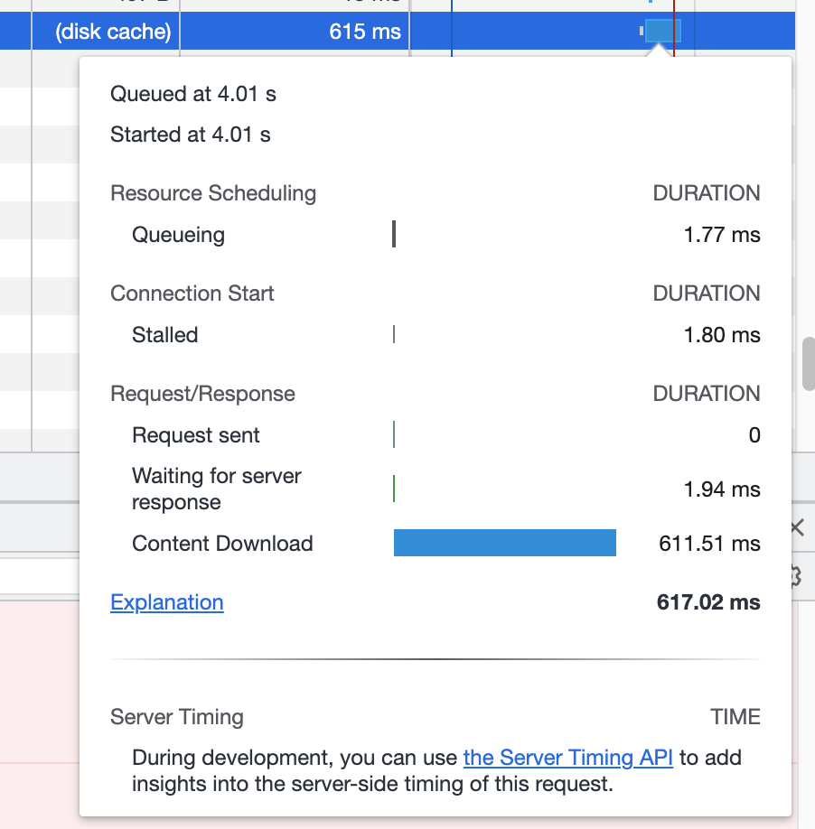 chrome static resource content download