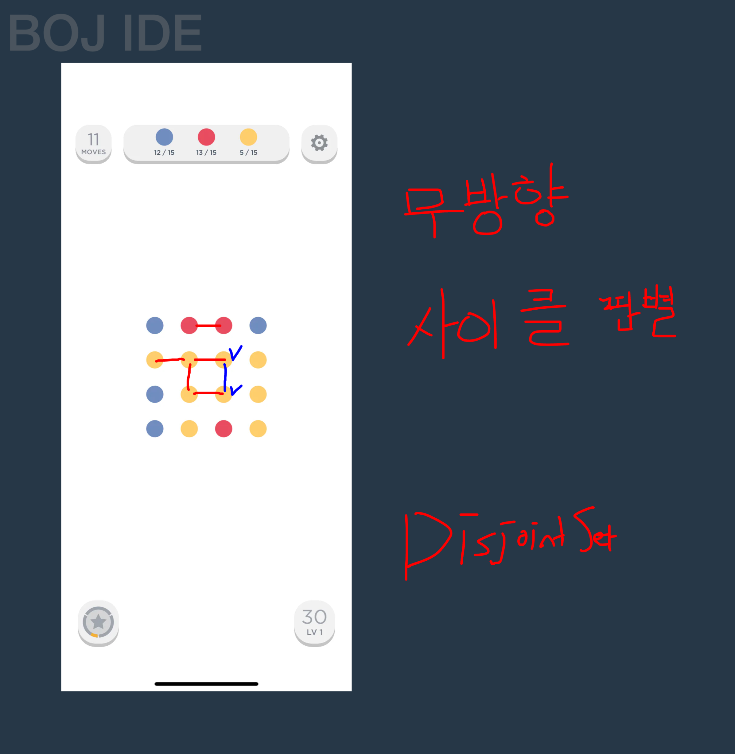 백준 16929번: Two Dots