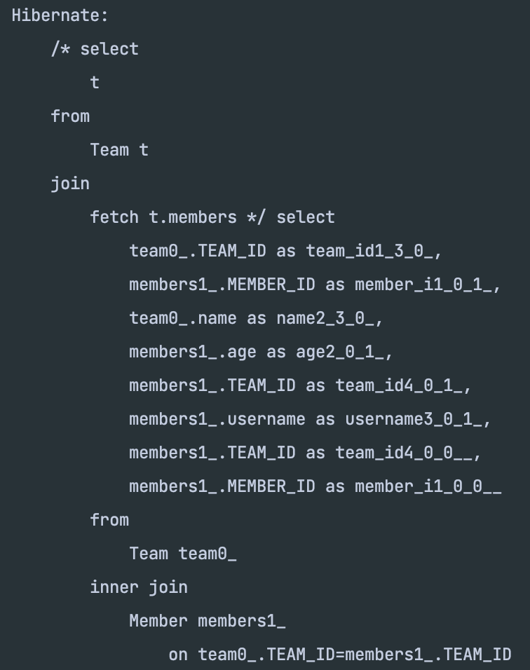 (16) 페치 조인(fetch join)