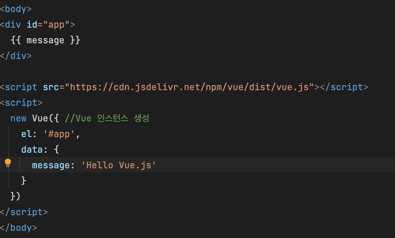 Vuejs 나의 뷰 기록 일지 1 Vuejs 의 시작