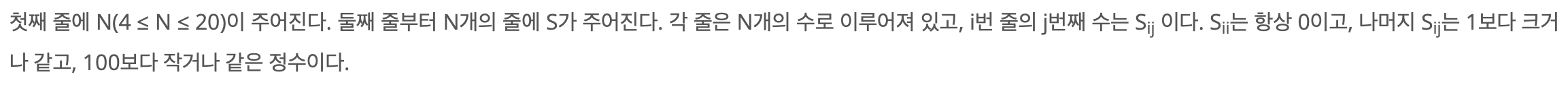 [백준 15661 / Gold5] 링크와 스타트 - Java(자바)