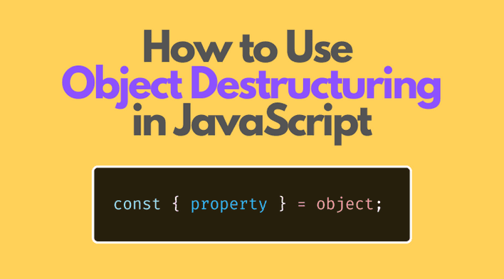 Javascript에 Destructuring