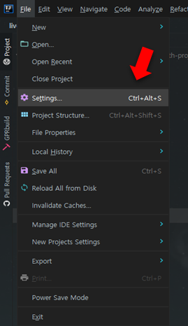 IntelliJ에서 Git Bash사용하기