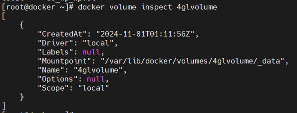 docker volume