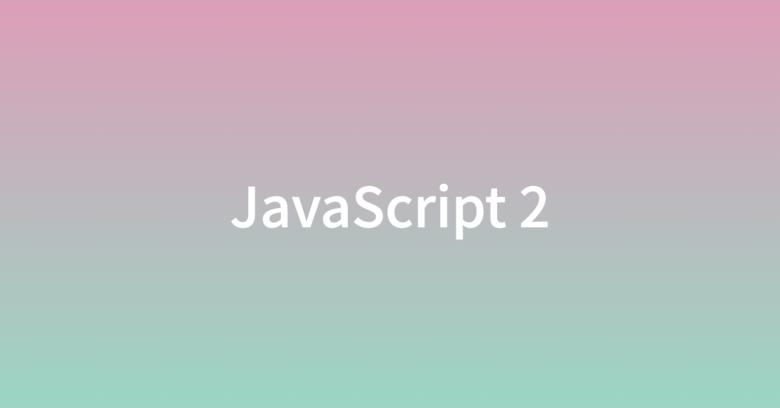 Javascript 2