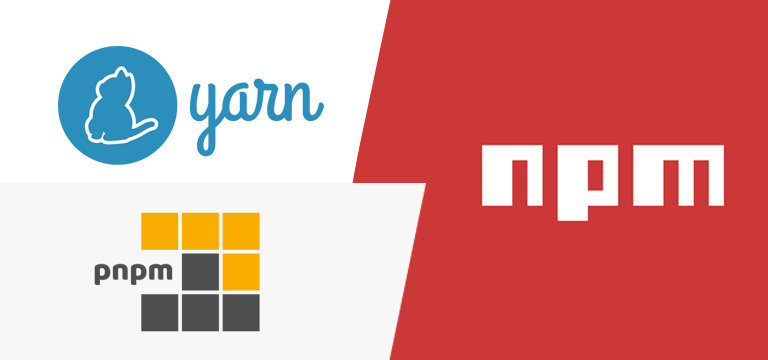 npm, yarn, pnpm, yarn-berry