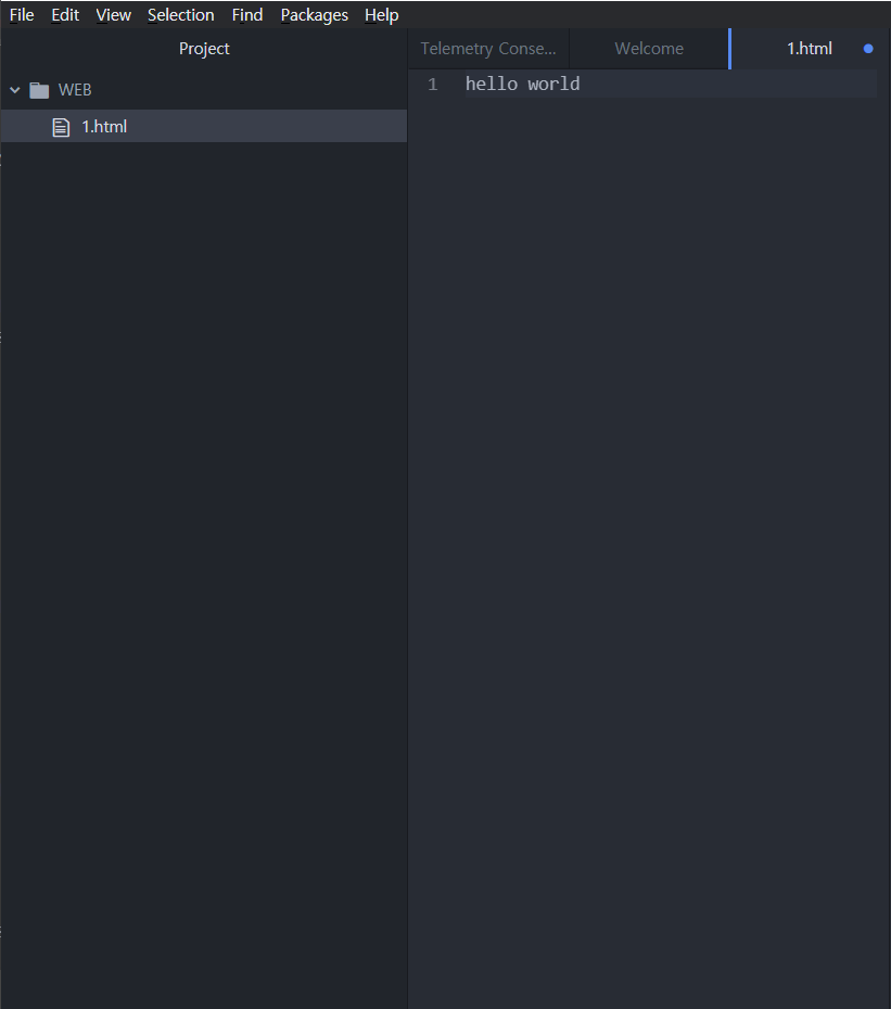 [WEB1] Atom Editor 설치 & Atom과 github 연동 (cmd 필요 없음)