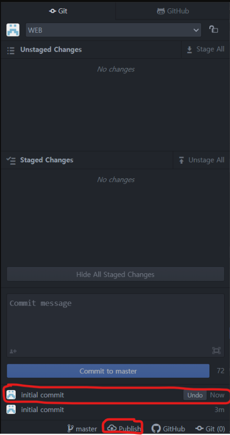 [WEB1] Atom Editor 설치 & Atom과 github 연동 (cmd 필요 없음)