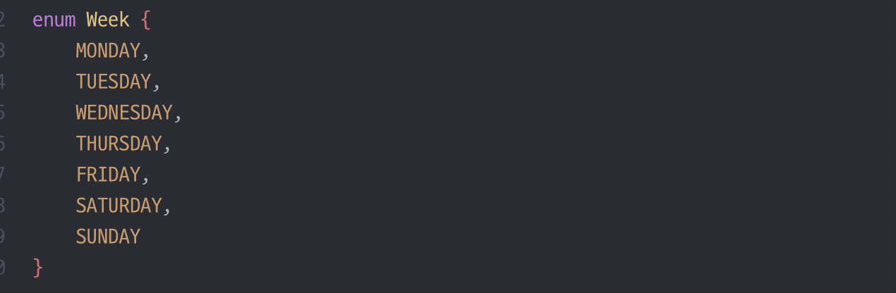 [JAVA] enum클래스