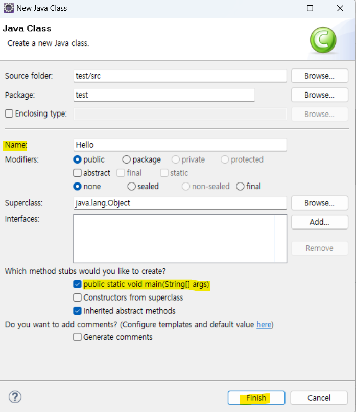 Window11에서 자바(JAVA) 개발환경 세팅(설치 및 환경 변수 설정)