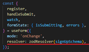 react-hook-form 과 zod 도입하기