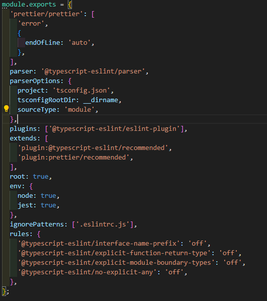 Delete `␍`eslintprettier/prettier