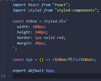 Styled-Components로 React 스타일링 끝내기