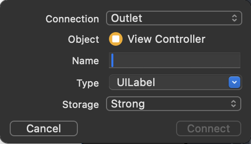 [iOS] @IBOutlet & @IBAction
