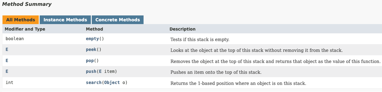 [Java] Stack 과 Queue, Deque