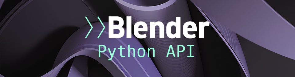 시리즈 | Blender Python API - BamgasiJM