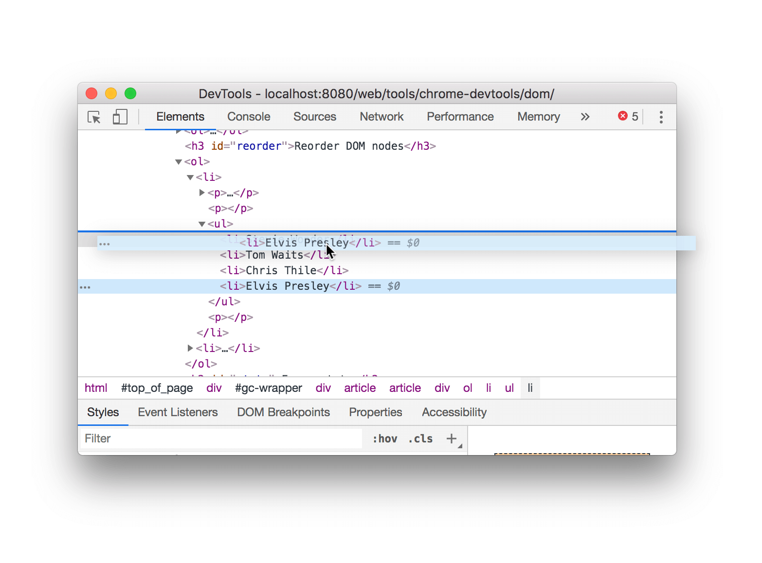 TIL 38 | Chrome DevTools 01- Elements, Console