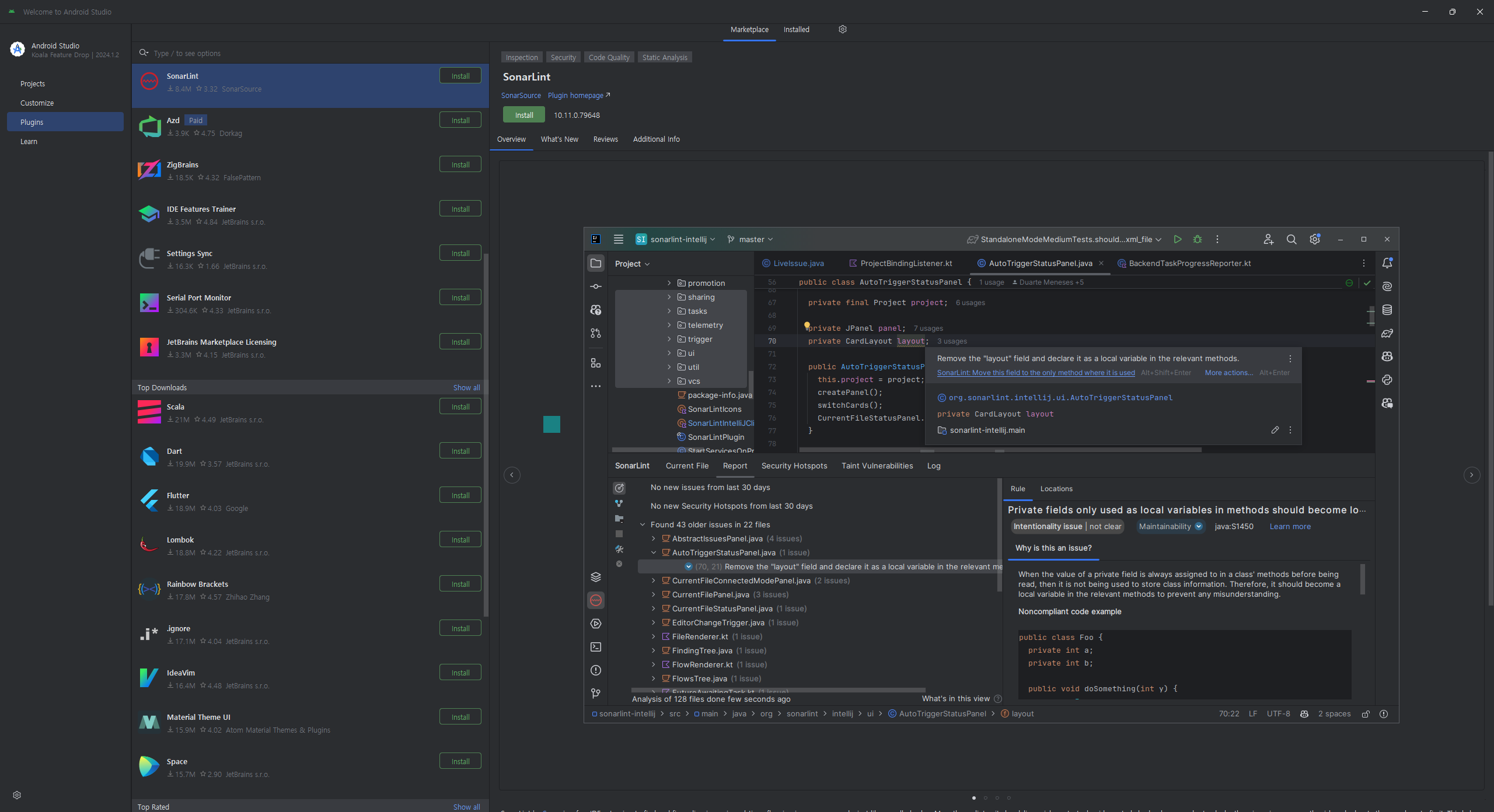 android studio setup