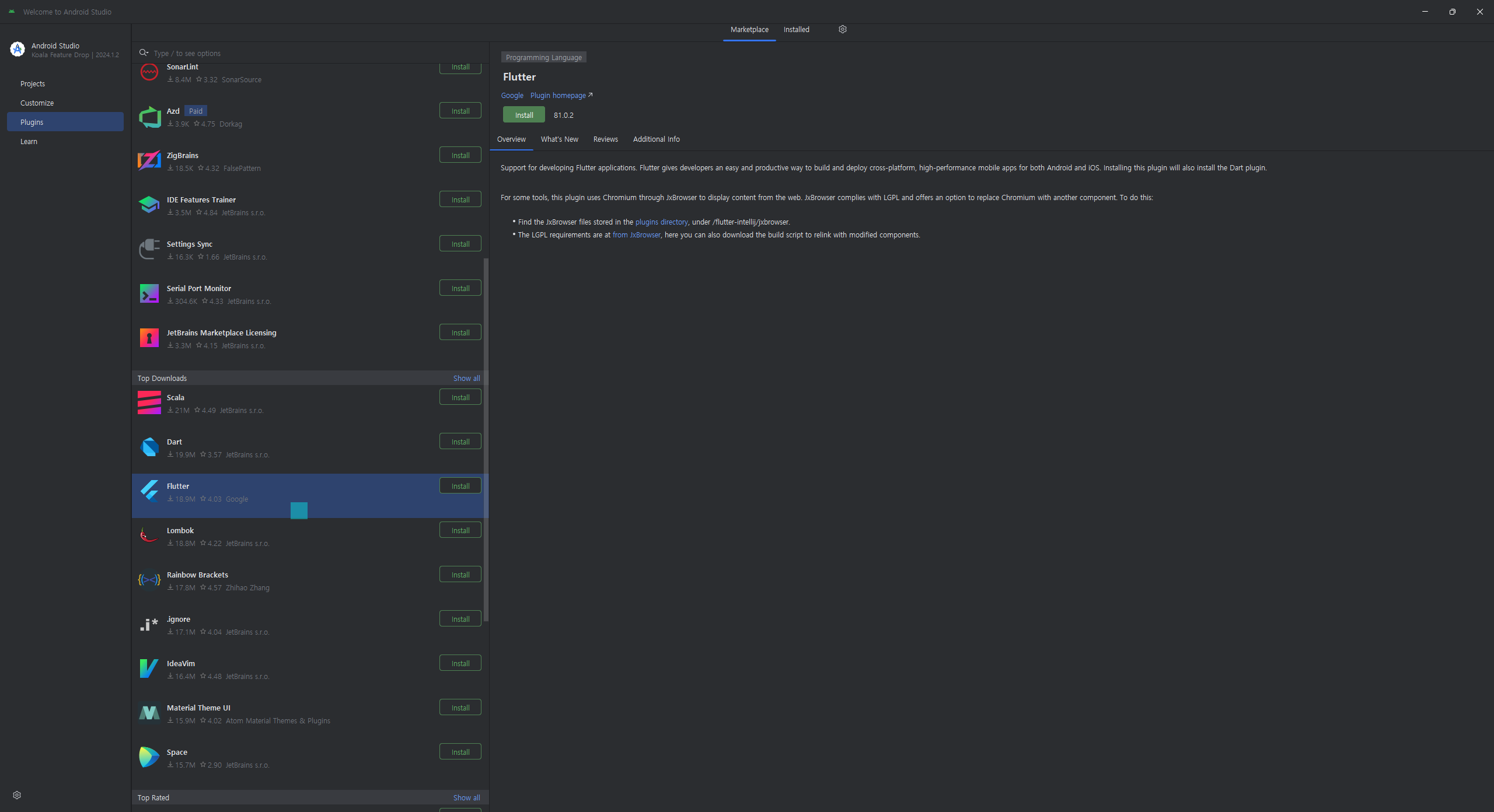 android studio setup