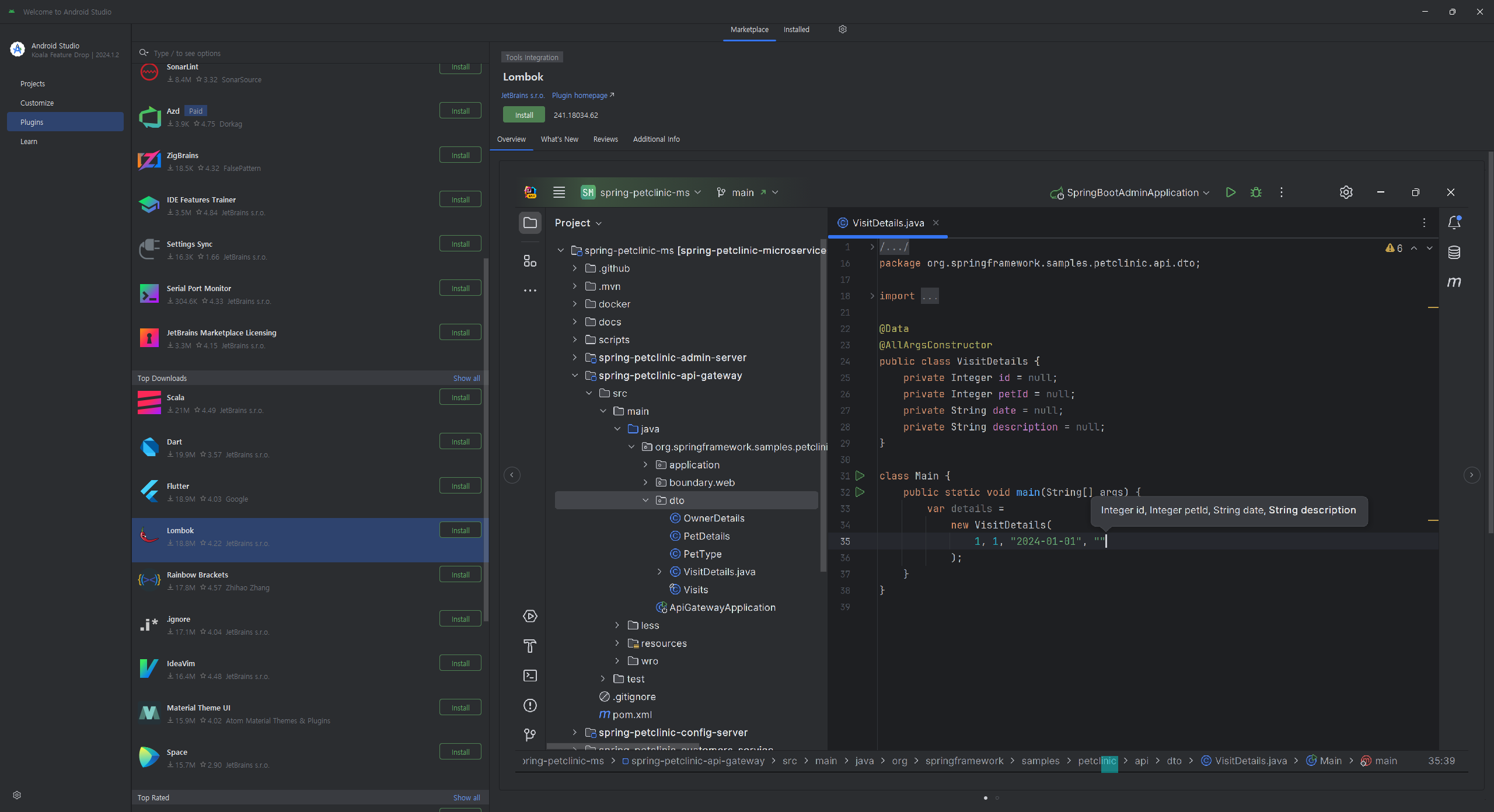 android studio setup