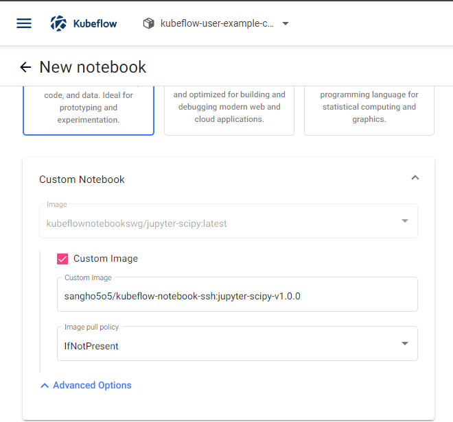 Kubeflow Notebook에서 SSH 활성화 하기
