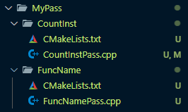LLVM Pass Instruction Count