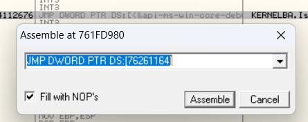 Anti-Debugging IsDebuggerPresent