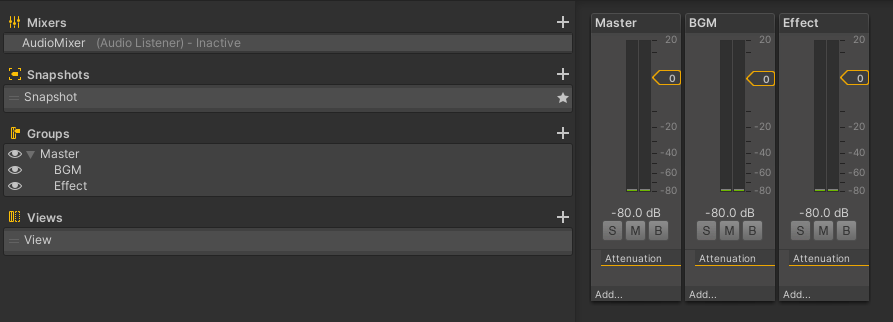 {TIL} Unity Audio Mixer 활용 방법