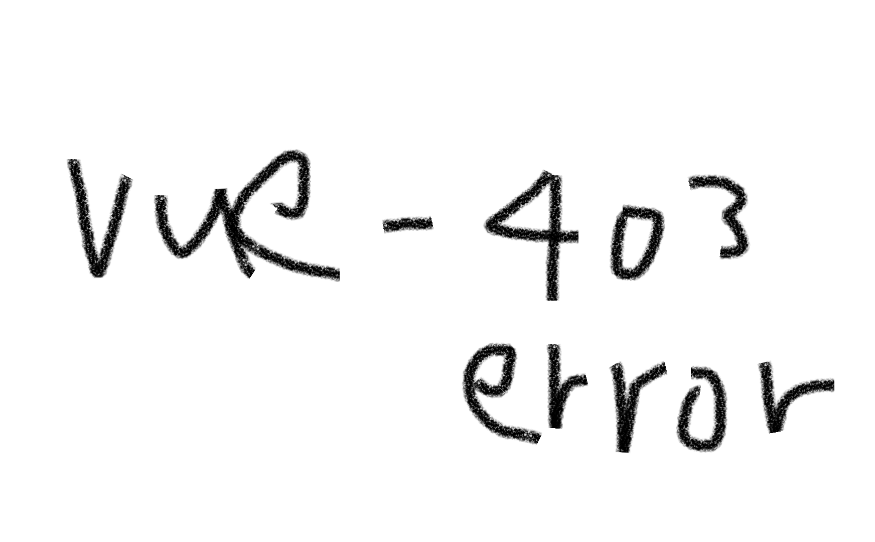 vue.js에서 발생한 403 에러 해결