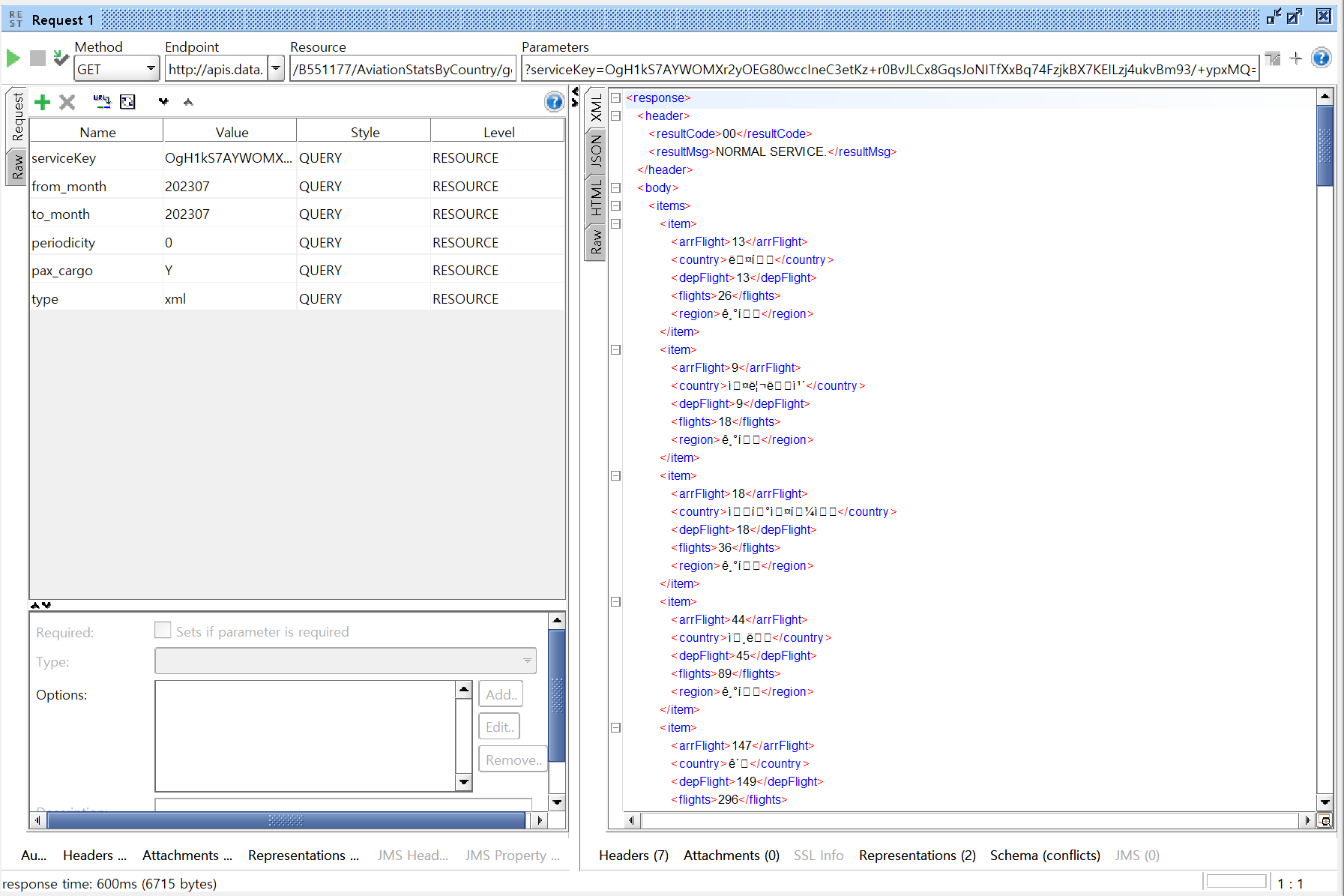 SoapUI 인코딩 UTF-8 설정 방법
