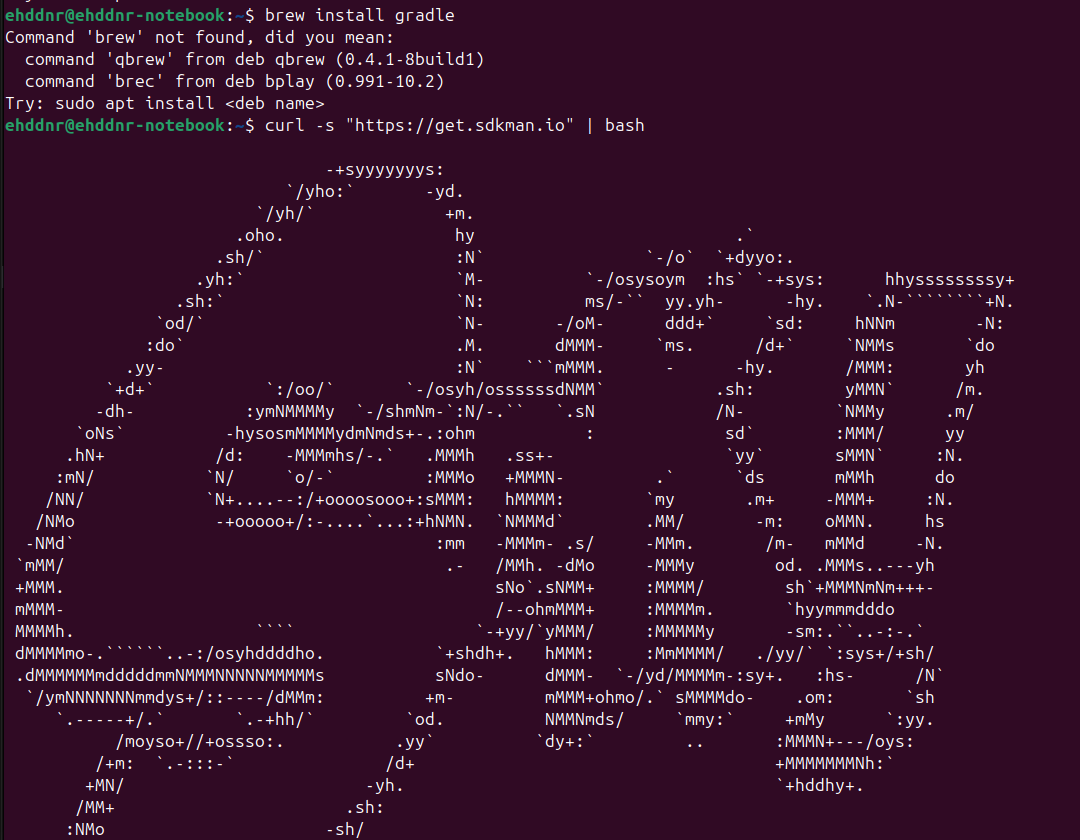 Linux gradle install