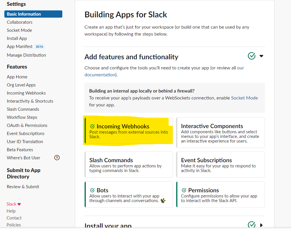 Github actions와 slack 연동해서 알림받기