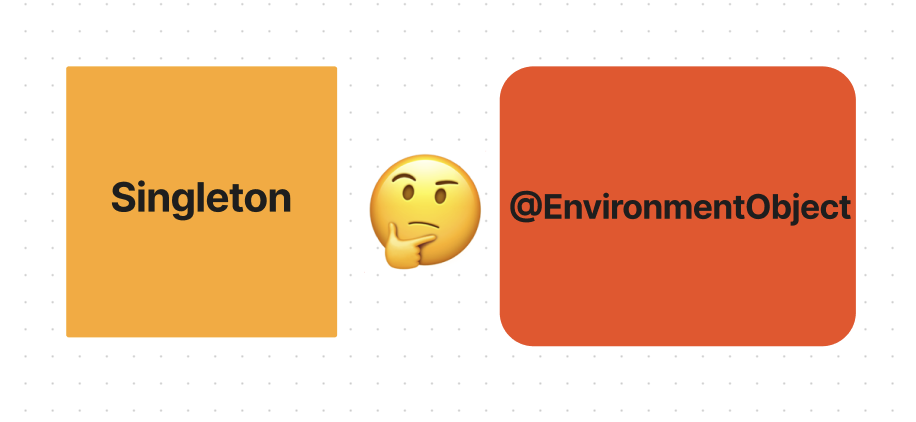[Swift/iOS] Singleton vs @EnvironmentObject 뭐가 달라요? 언제 사용해요?