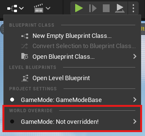 [언리얼 C++] GameMode 클래스