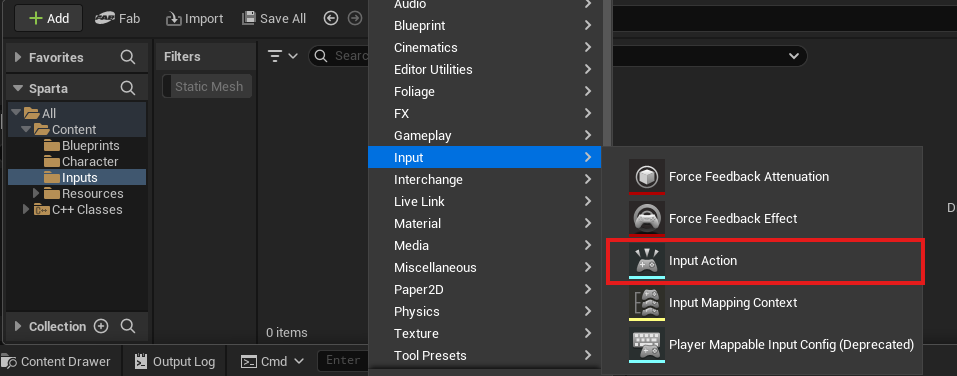 [언리얼 C++] Enhanced Input System