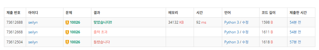 백준 > 적록색약