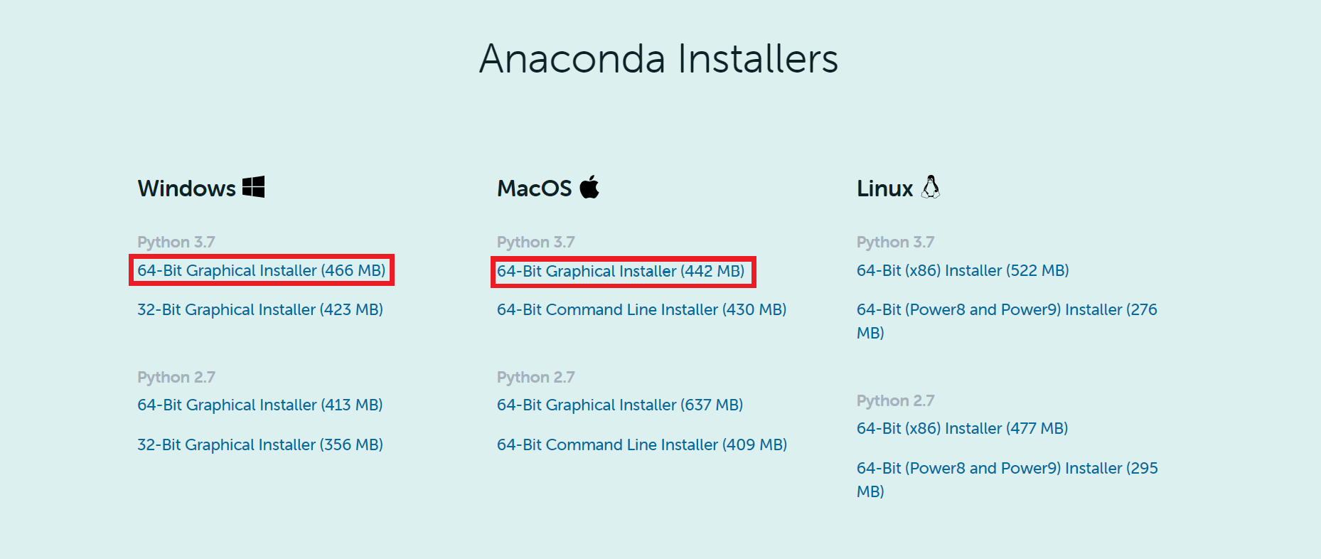 Anaconda Python과 Jupyter notebook 설치