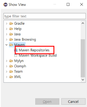 [Java]Maven Dependency 검색이 안될 때 해결 방법