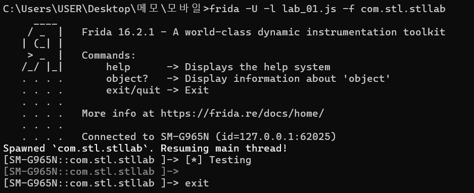[Frida] How to use Frida