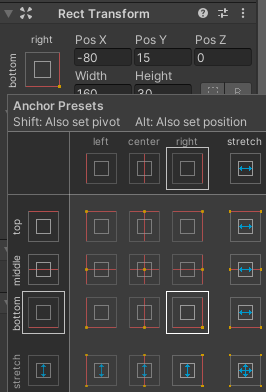 Unity_07 UI, Scene, Debug