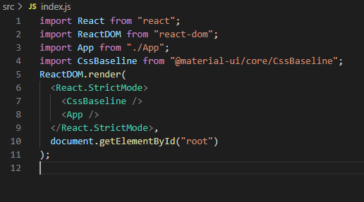 Material-Ui 글로벌 스타일 적용하기(feat. React)