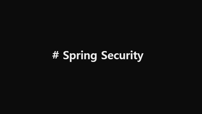 [Spring Security] Spring Security & OAuth2 Kakao 로그인 적용