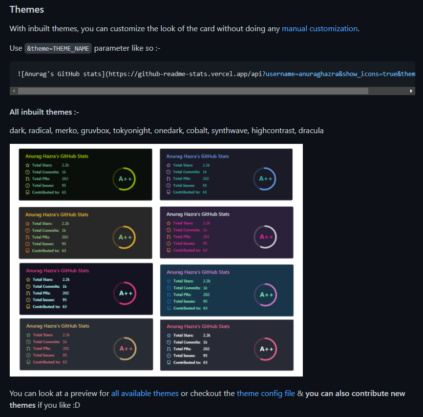 GitHub Overview 꾸미기
