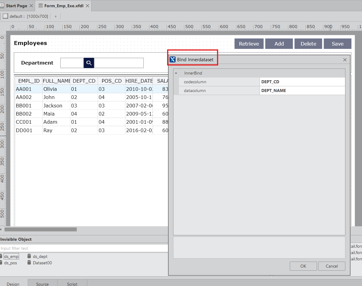 [Nexacro N] 3. Components & Dataset