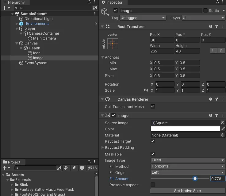 Unity UI 실습 정리 🍀