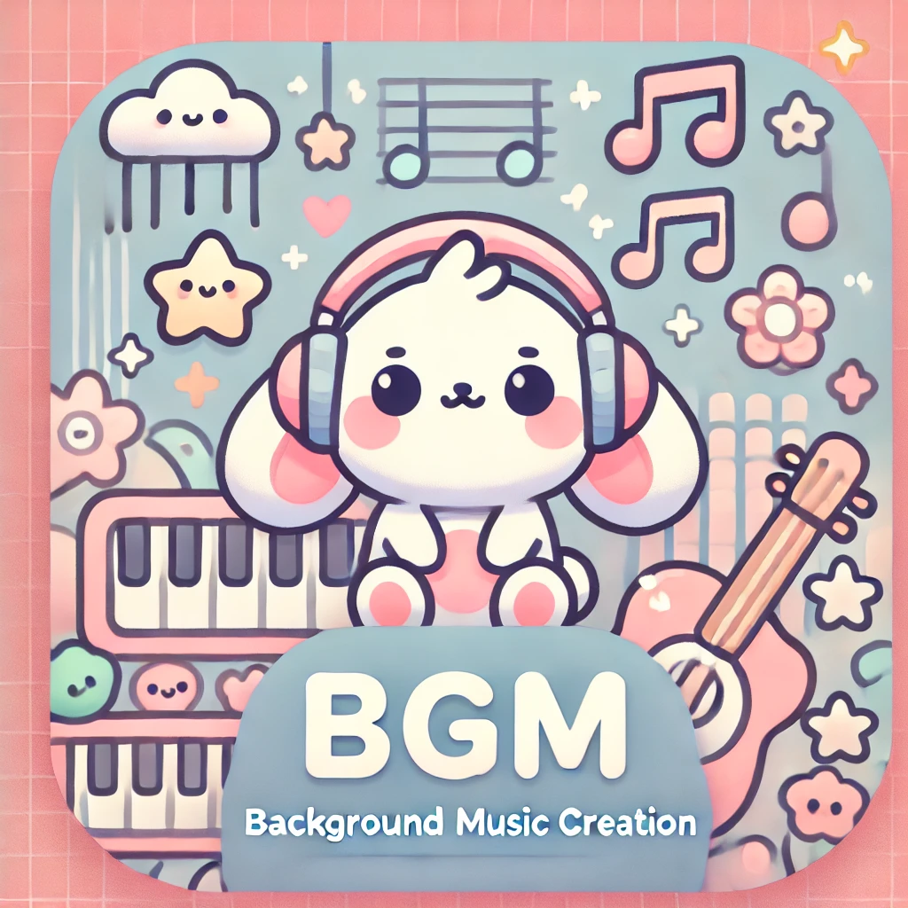 AI BGM + 미디를 위한 GPT가 준 정보 + 자막자동 영상편집기