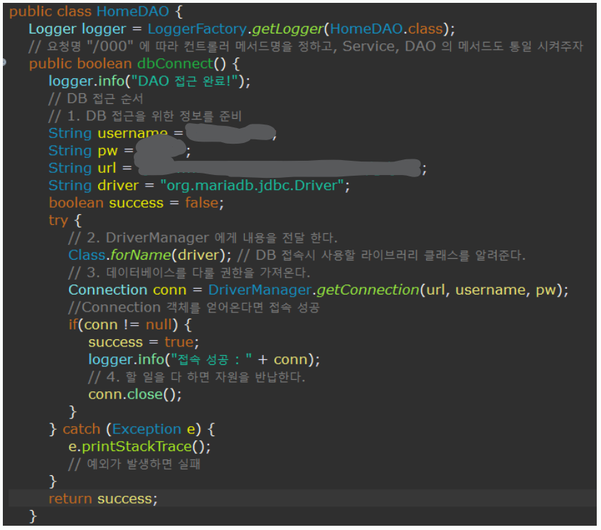 TIL / SPRING 1주차(2) / JDBC