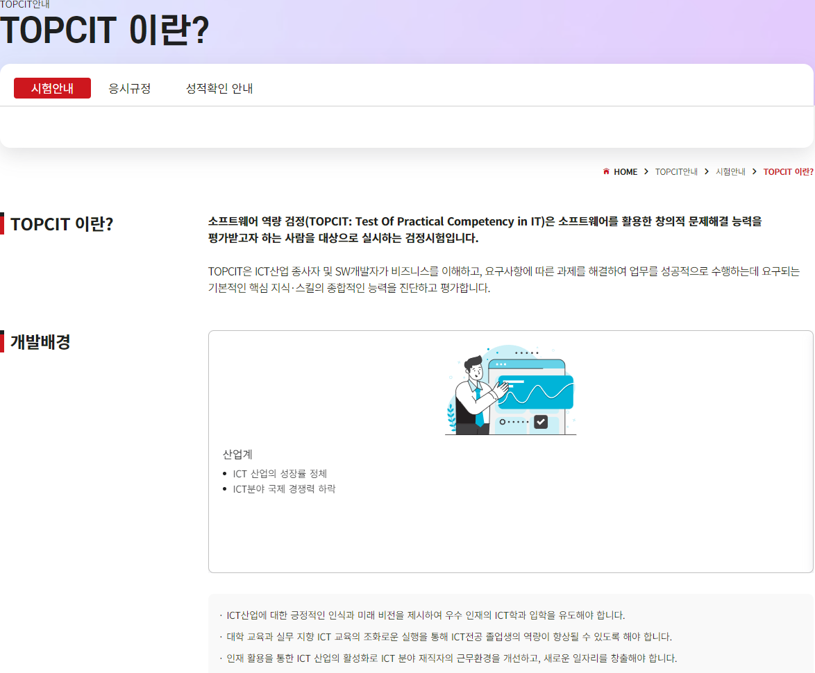 Topcit (소프트웨어 역량 검정) 시험 후기
