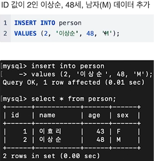 [제로베이스]SQL_03. INSERT