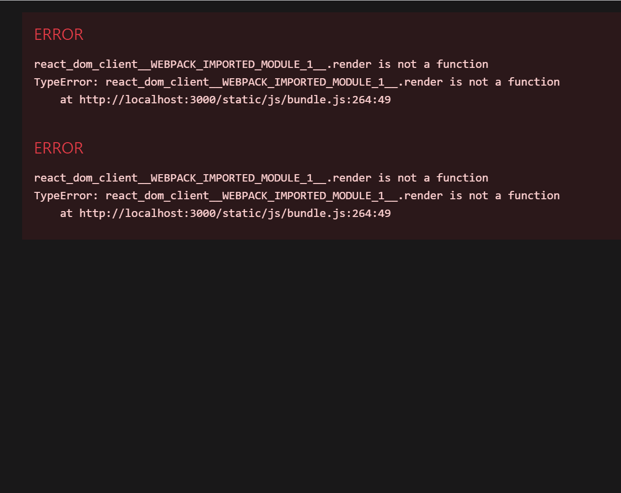 render(), createRoot